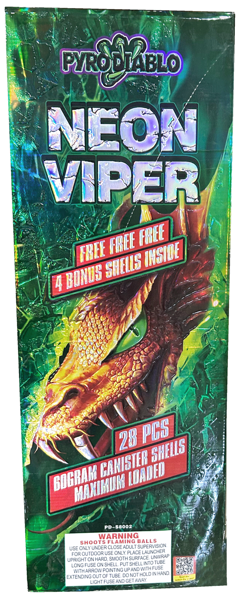 NEON VIPER - https://alamofireworks.com