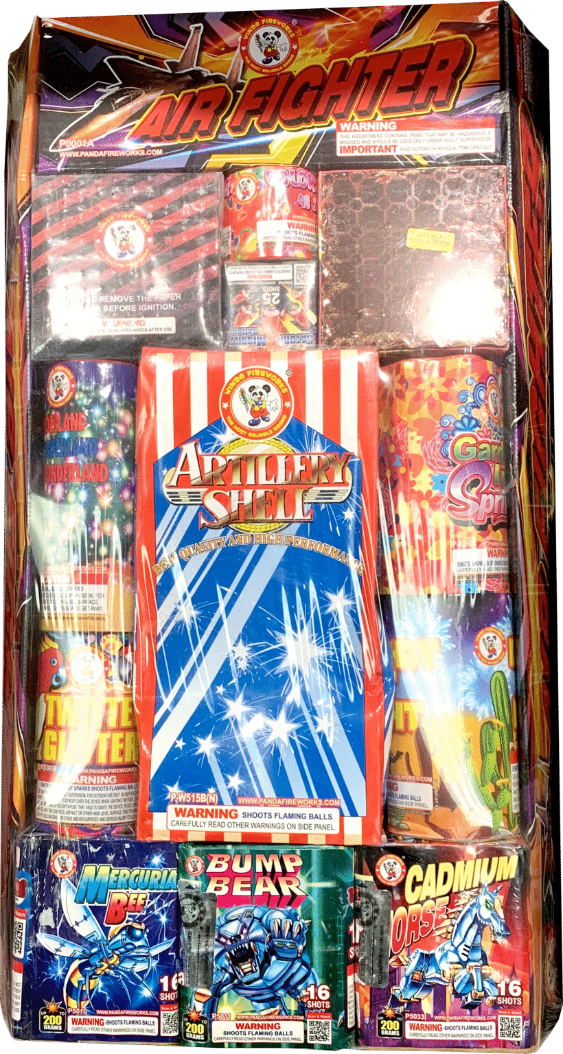 AIR FIGHTER ASSORTMENT - https://alamofireworks.com