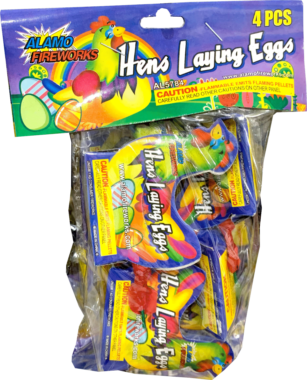 HENS LAYING EGGS 4-PACK - https://alamofireworks.com