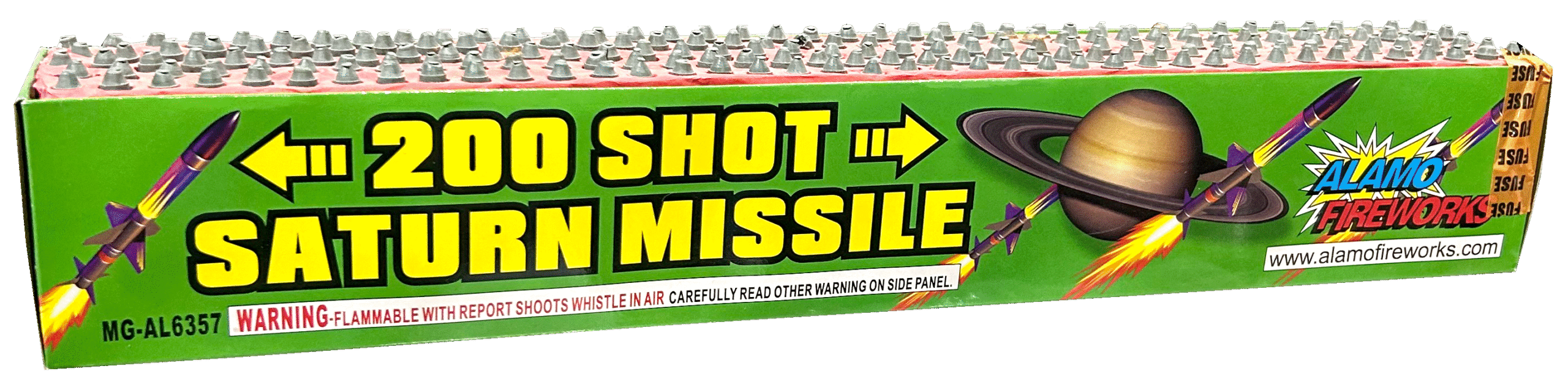 200 SHOT SATURN MISSILE - https://alamofireworks.com