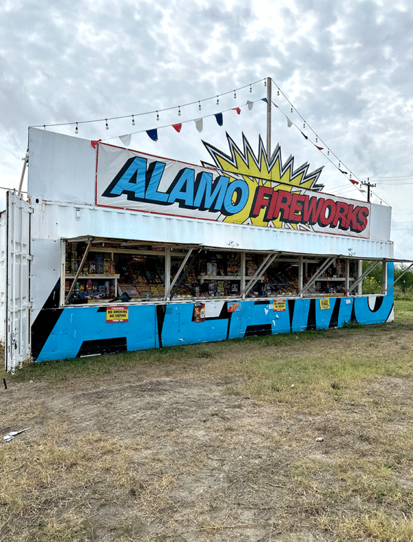 Alamo Fireworks Megastore/Stand – Espada